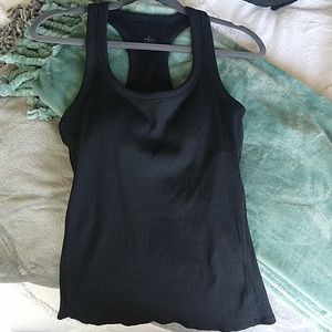 ALO Yoga Tops | Alo Current Tank White Fleck White | Poshmark